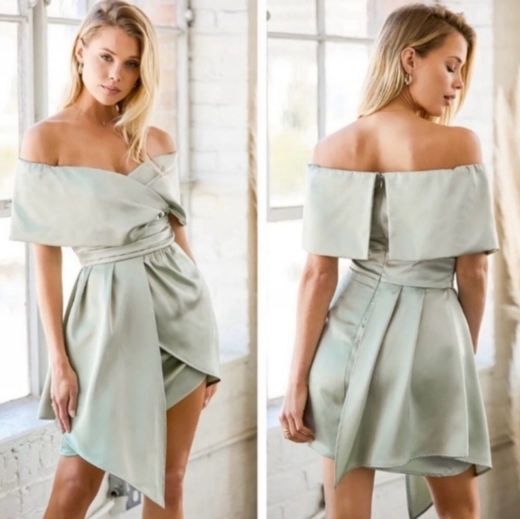 Lulus | Dresses | Nwt Lulus Sage Green Strapless Dress | Poshmark